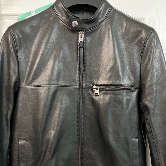 Coach | Jackets & Coats | Coach Leather Racer Jacket New With Tag ...